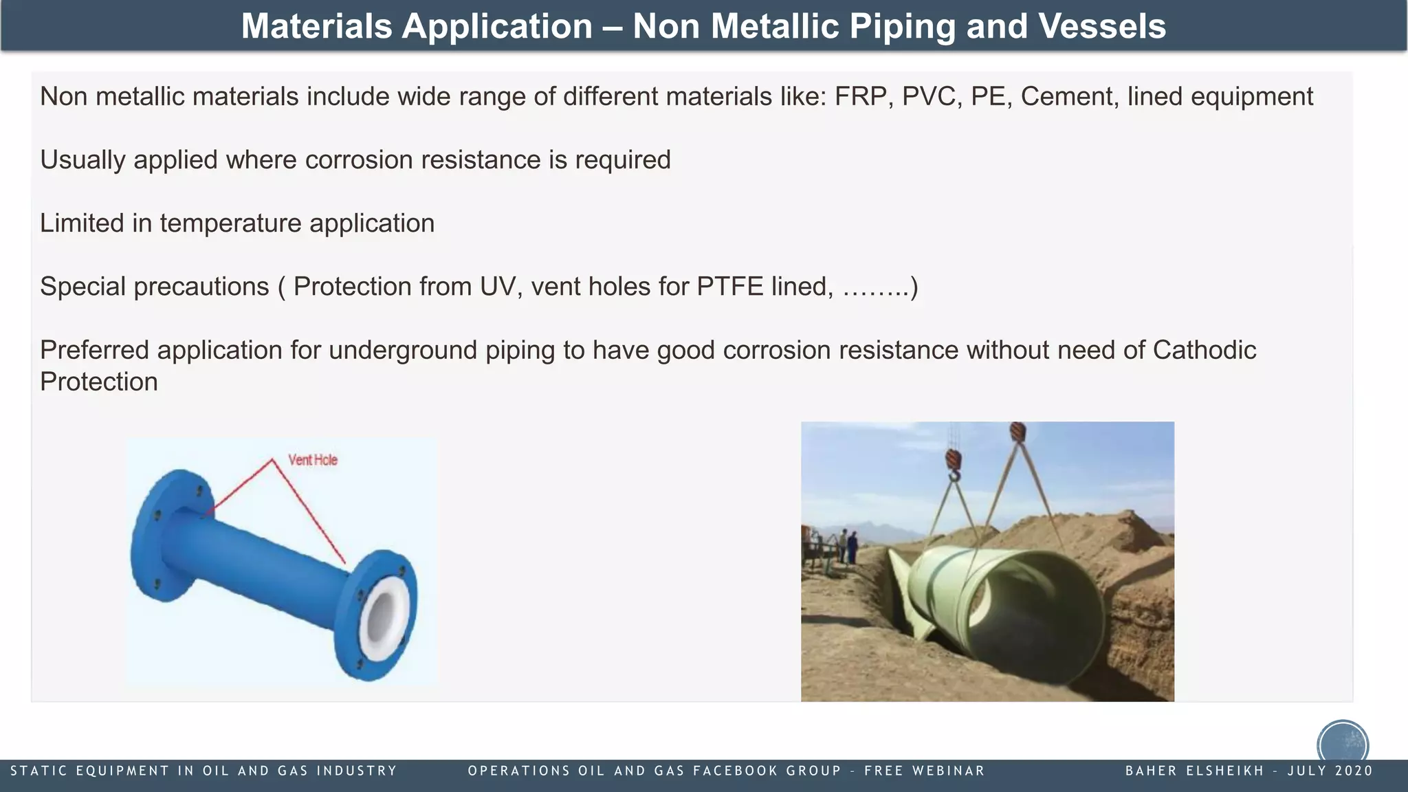 Static equipment in oil and gas industry | PDF