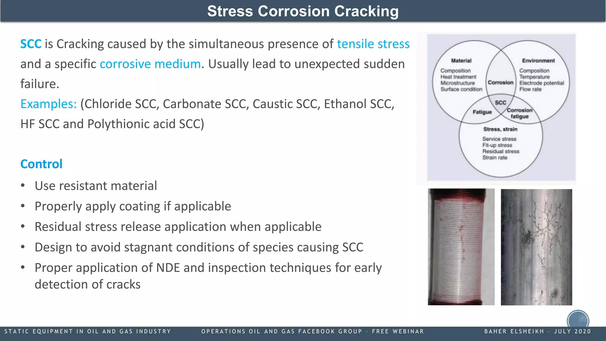 Static equipment in oil and gas industry | PDF