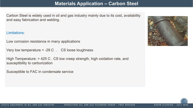 Static equipment in oil and gas industry | PDF | Chemistry | Science