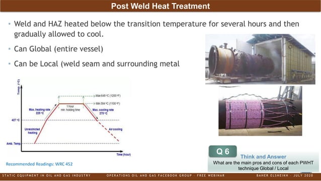 Static equipment in oil and gas industry | PDF | Chemistry | Science