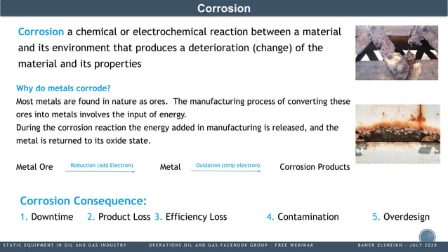 Static equipment in oil and gas industry | PDF | Chemistry | Science