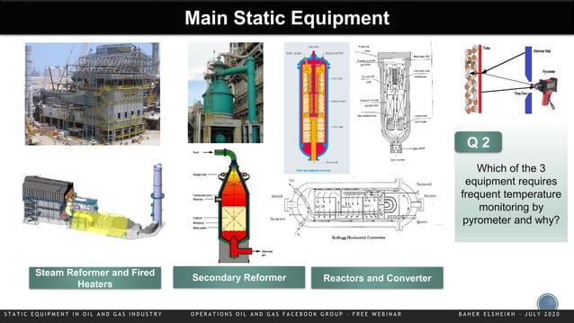 Static equipment in oil and gas industry | PDF | Chemistry | Science