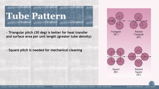 Static equipment in oil and gas industry | PDF