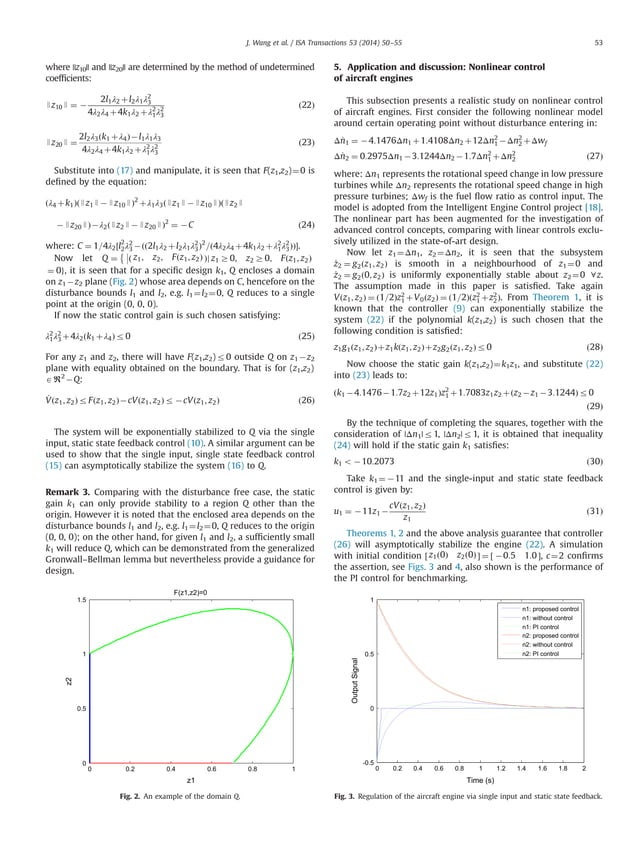 Static feedback stabilization of nonlinear systems with single sensor and single actuator | PDF