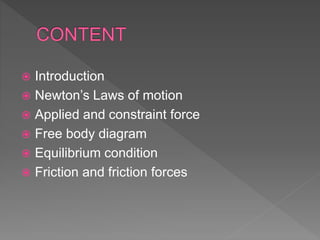 Static Force Analysis | PPTX