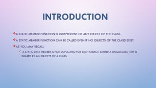Static function in c++ For Engineers ppt-1.pptx