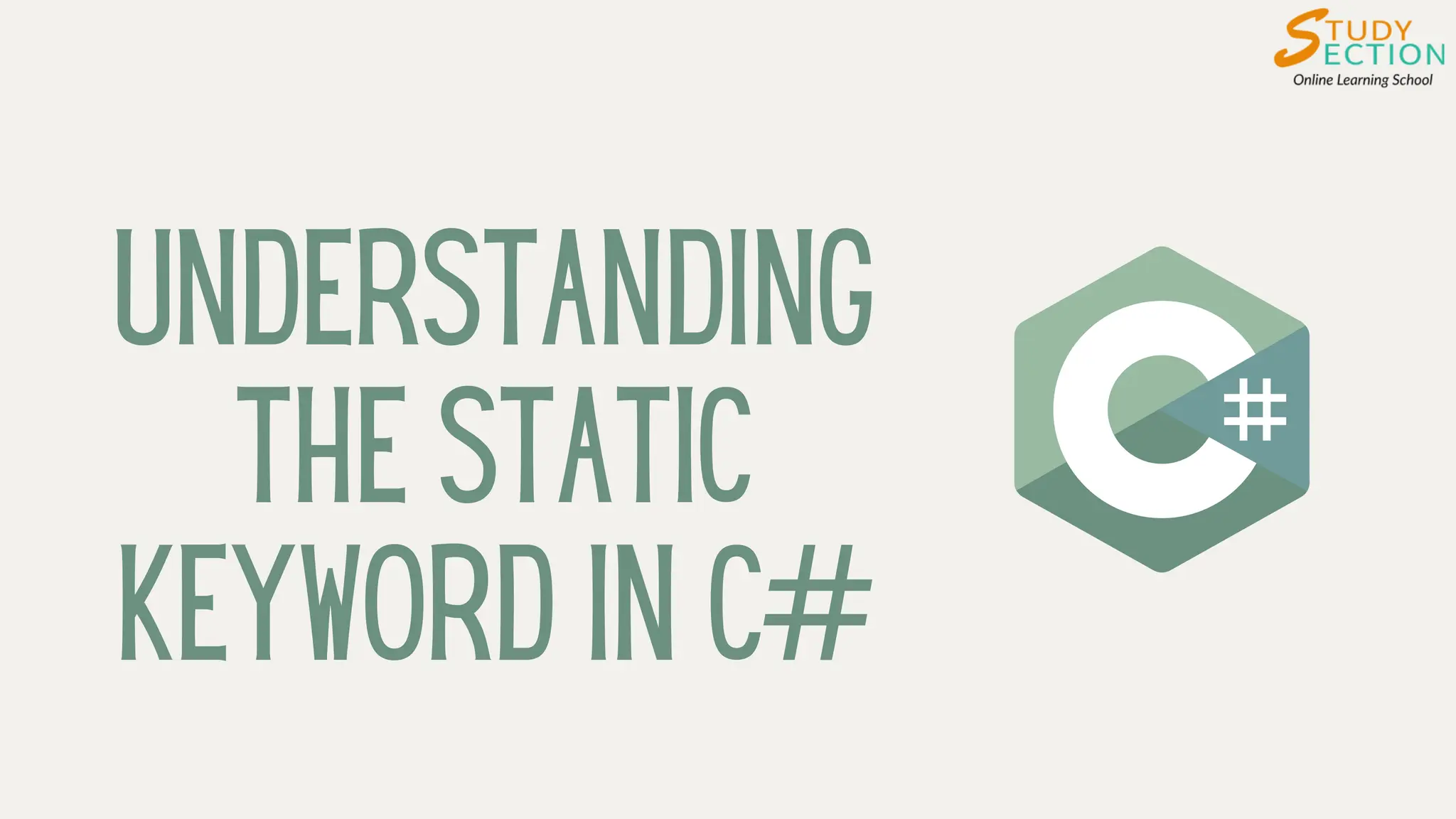Understanding the Static Keyword in C#: A Beginner’s Guide | PDF