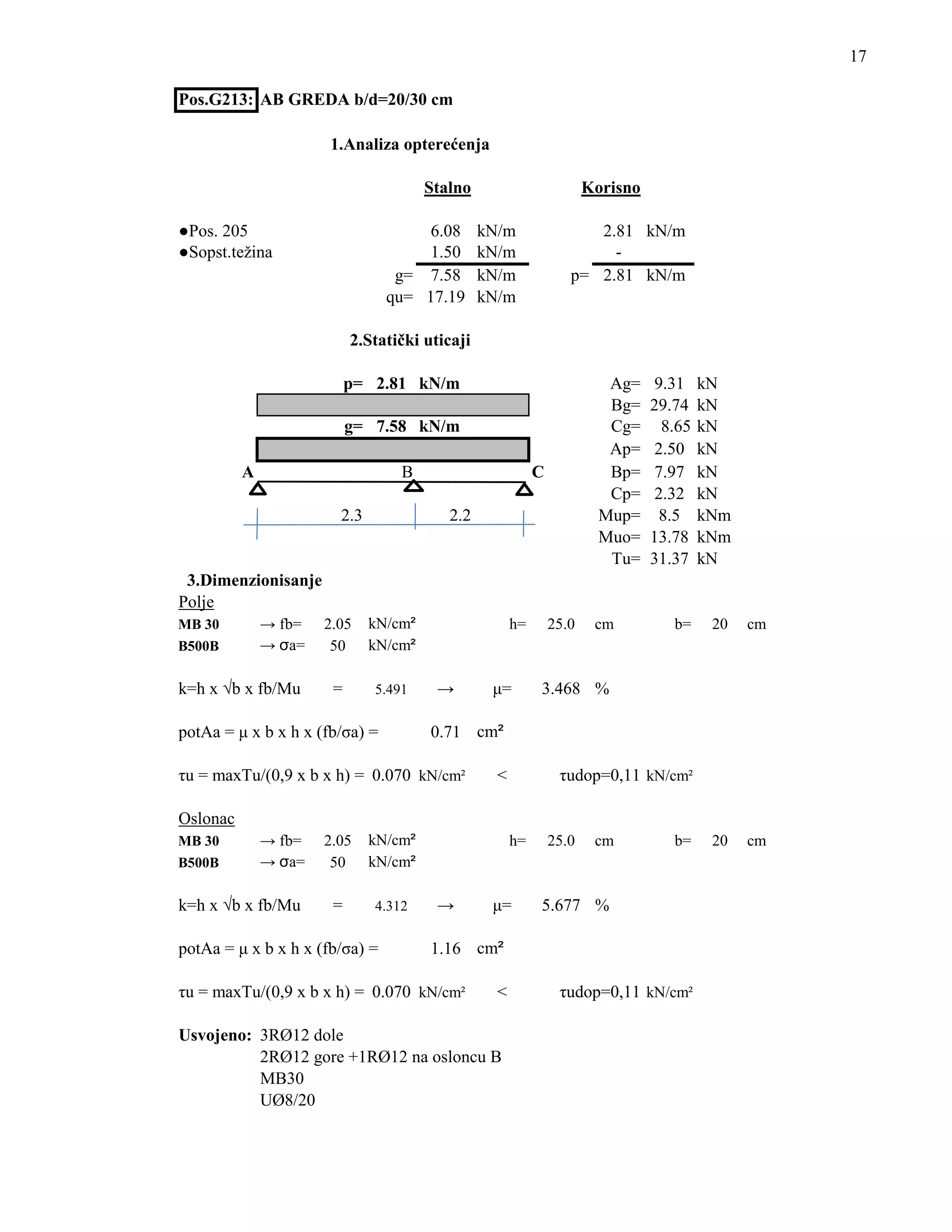 Staticki proracun konstrukcije.pdf