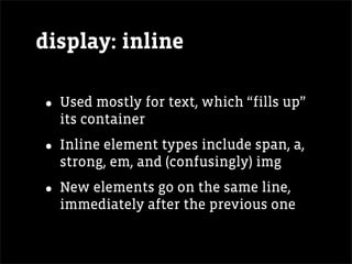 Static layouts with css | PDF