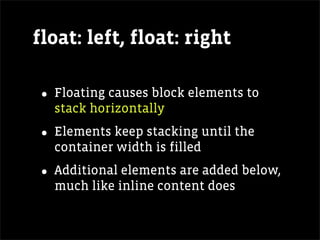 Static layouts with css | PDF