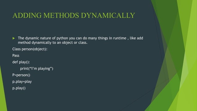 Static Methodadding Method Dynamicallypptx Free Download