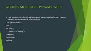 static method,adding method dynamically.pptx