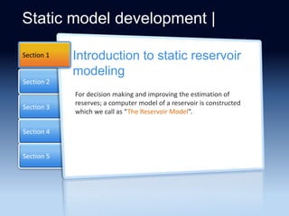 Static model development | PPTX
