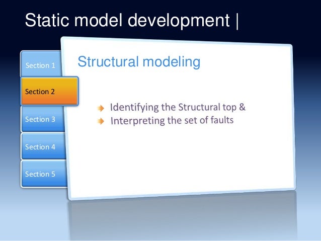 Static model development