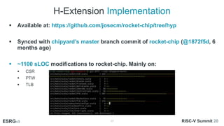 Static partitioning virtualization on RISC-V | PPTX