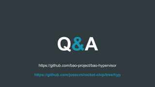 Static partitioning virtualization on RISC-V | PPT