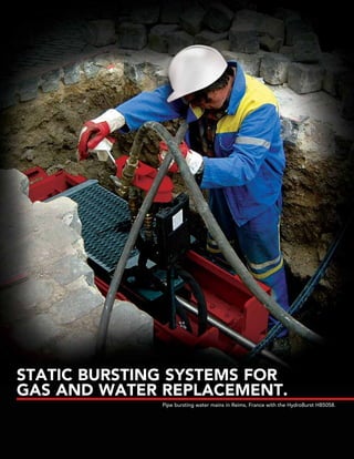 Static Pipe Bursting Systems | PDF