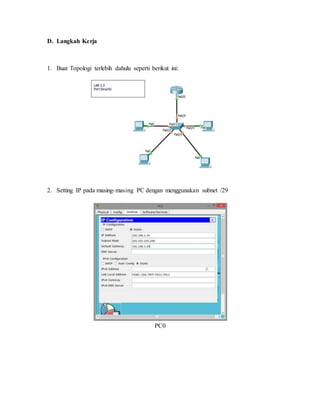 Static port security packet tracer | DOCX