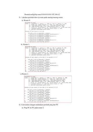 Static routing | DOC