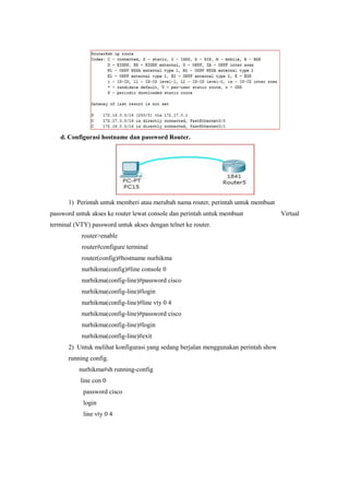 Static routing | PDF