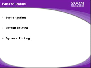 Static Routing | PPT