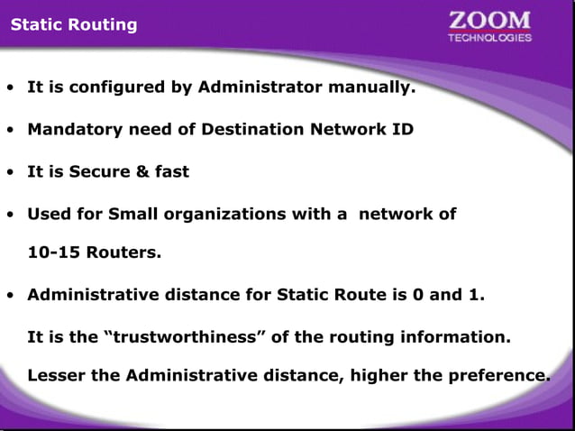 Static Routing | PPT