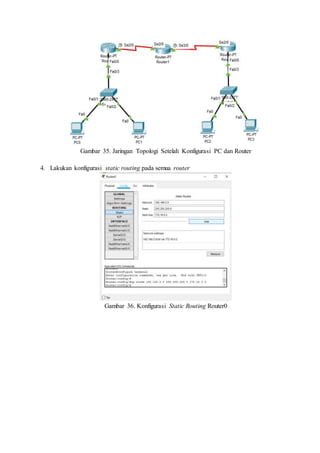 Static Routing | PDF