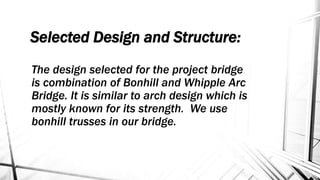 BRIDGE DESIGN | PPTX
