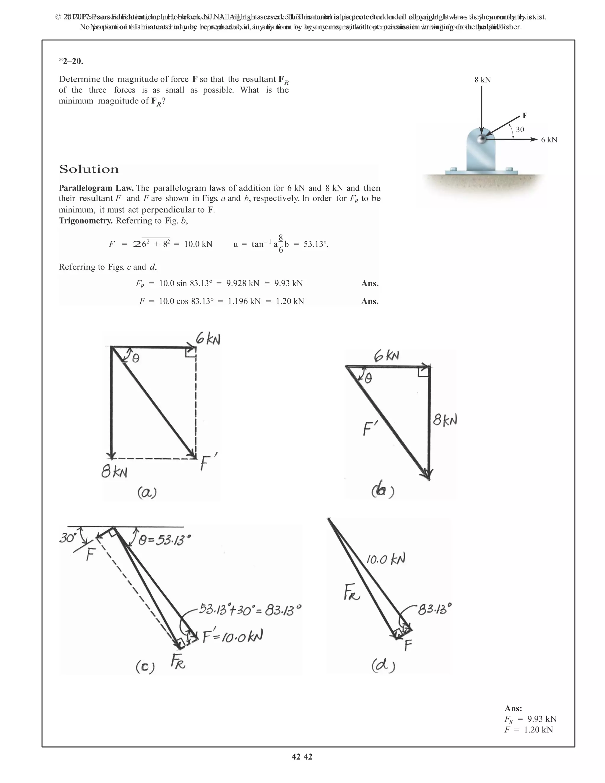 Statics and Mechanics of Materials 5th Edition Hibbeler Solutions Manual | PDF | Physics | Science