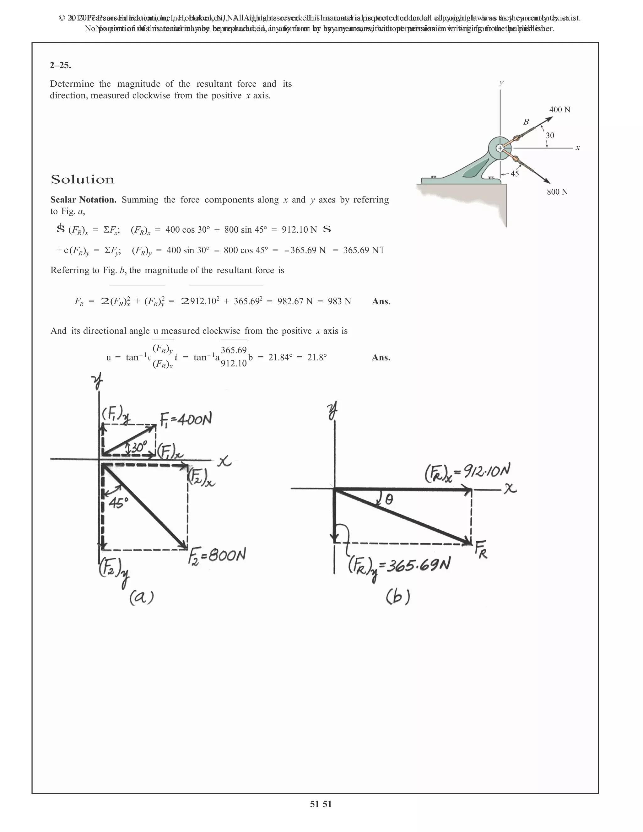 Statics and Mechanics of Materials 5th Edition Hibbeler Solutions Manual | PDF | Physics | Science