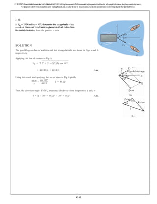 Statics and Mechanics of Materials 5th Edition Hibbeler Solutions ...