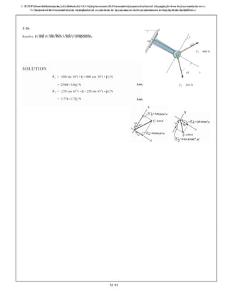 Statics and Mechanics of Materials 5th Edition Hibbeler Solutions ...