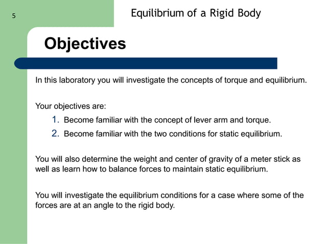 Statics -Equilibrium of a rigid body.pptx