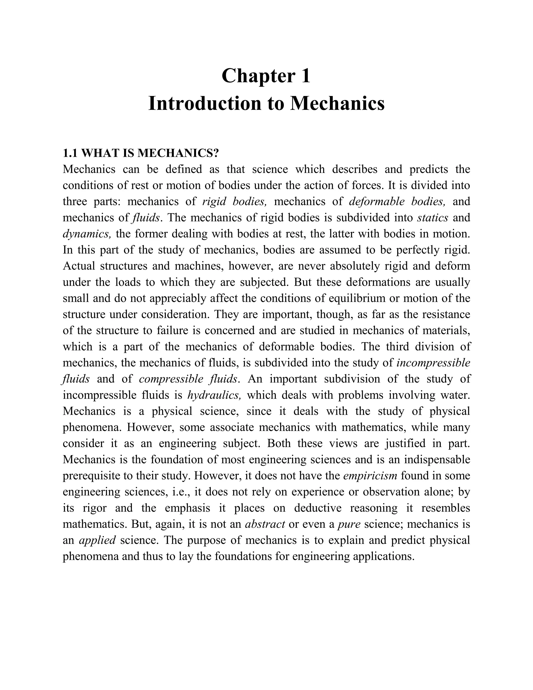 Lecture Notes on Engineering Statics. | PDF