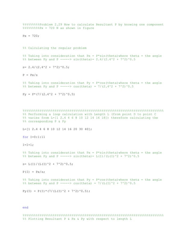 Lecture Notes on Engineering Statics. | PDF