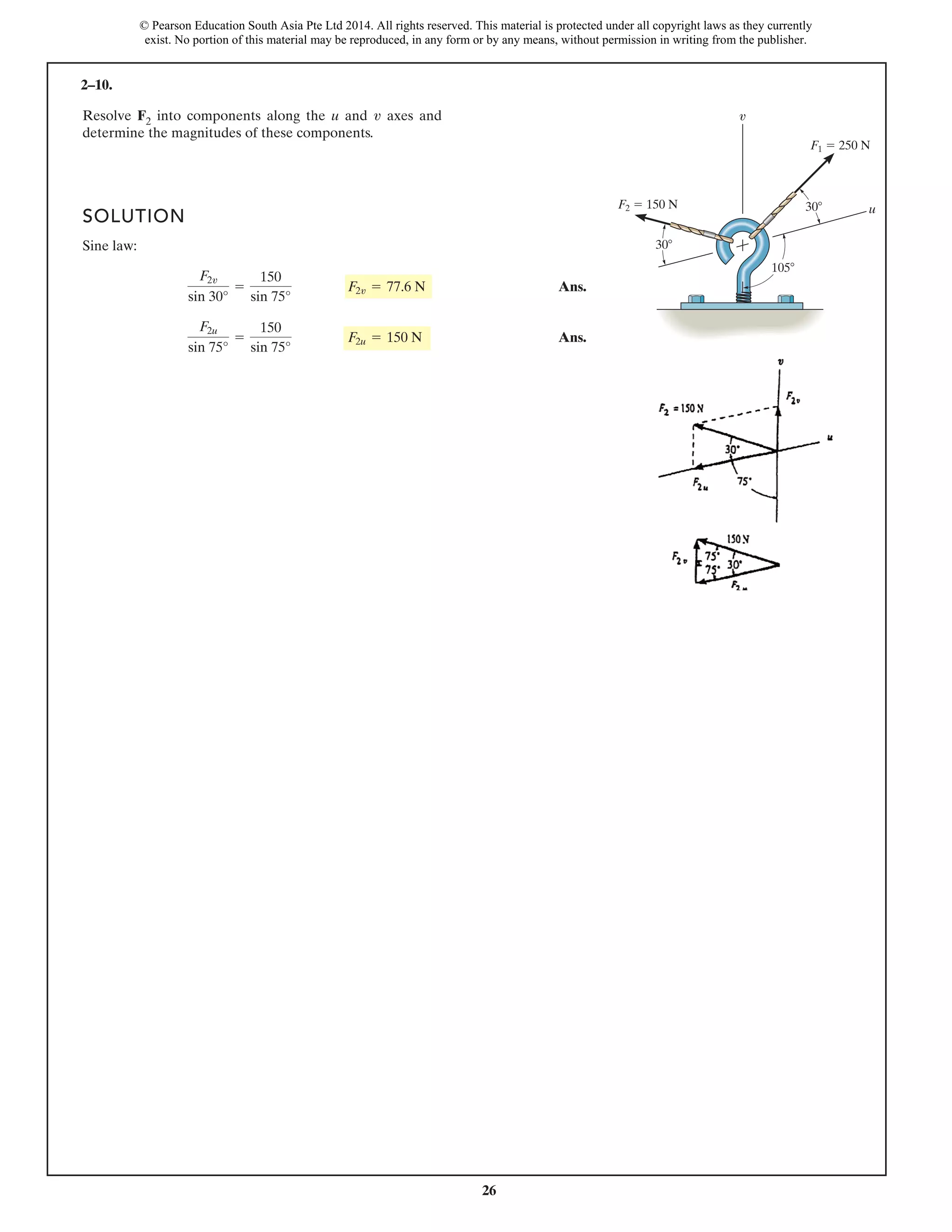Statics Mechanics of Materials 4th Edition Hibbeler Solutions Manual | PDF | Physics | Science