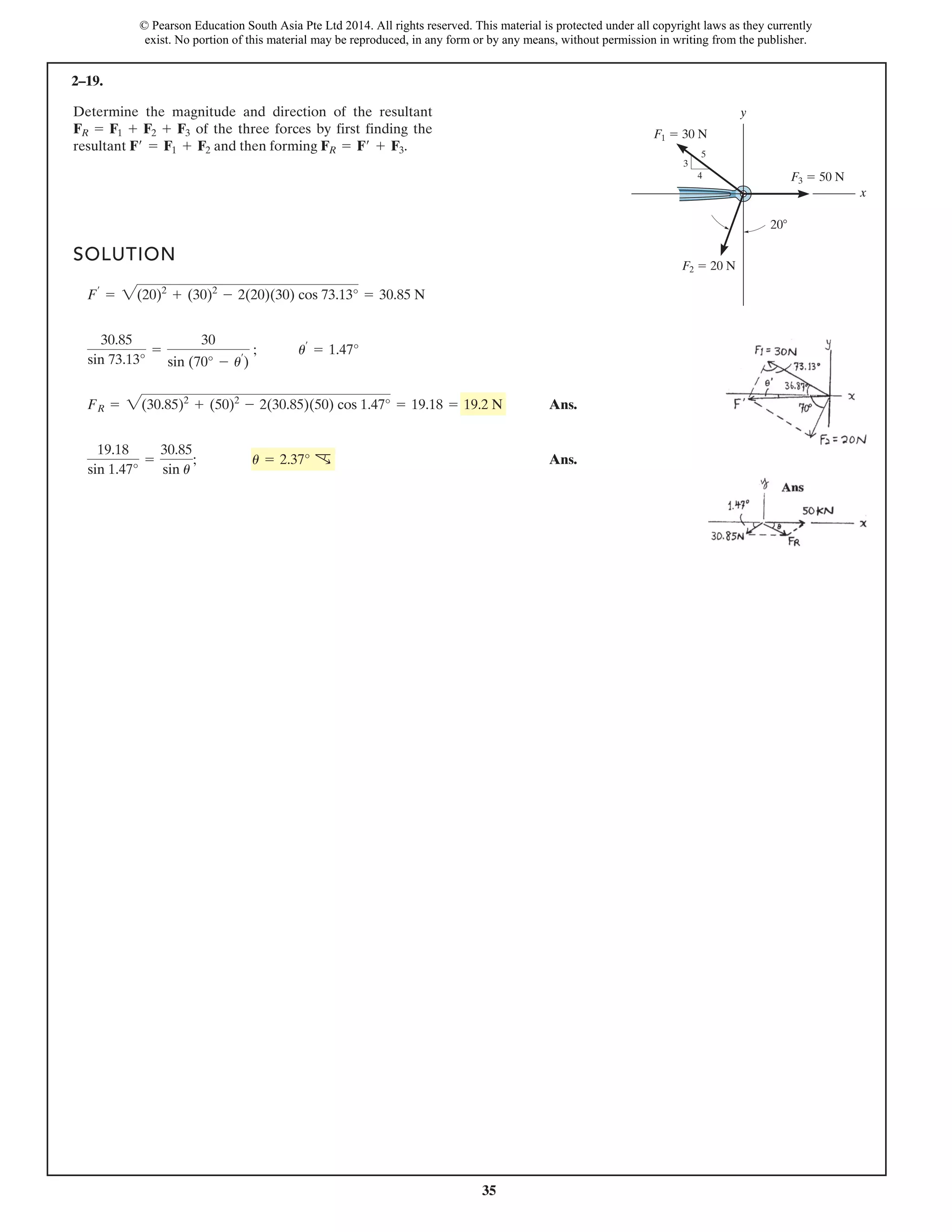 Statics Mechanics of Materials 4th Edition Hibbeler Solutions Manual | PDF | Physics | Science
