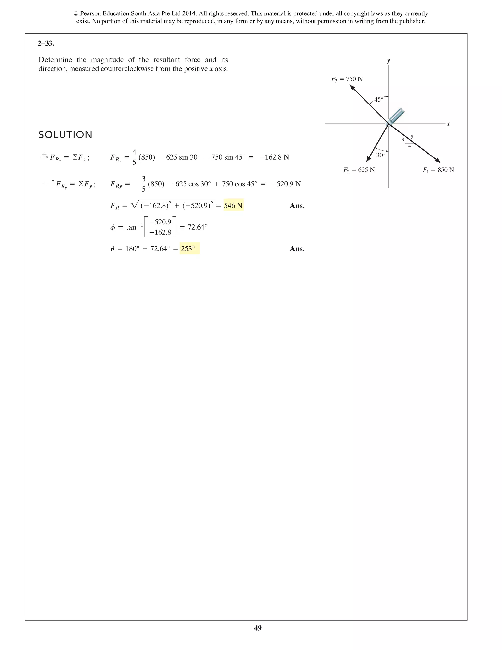 Statics Mechanics of Materials 4th Edition Hibbeler Solutions Manual | PDF | Physics | Science