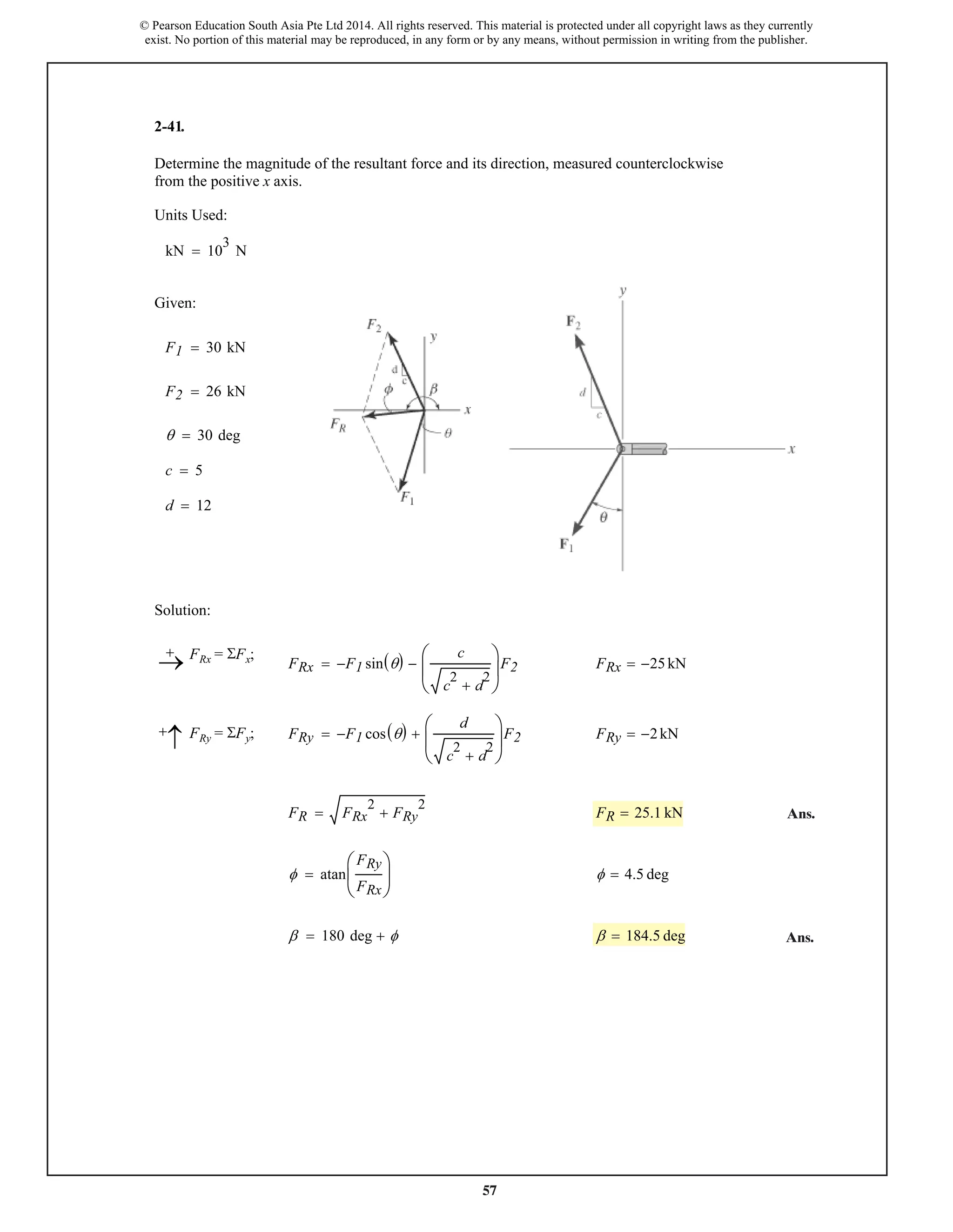 Statics Mechanics of Materials 4th Edition Hibbeler Solutions Manual | PDF | Physics | Science