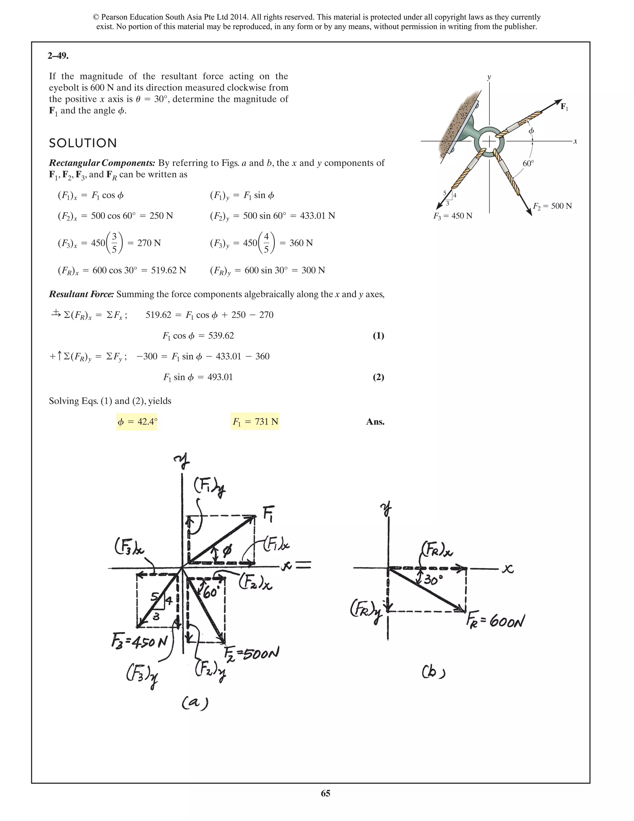 Statics Mechanics of Materials 4th Edition Hibbeler Solutions Manual | PDF | Physics | Science
