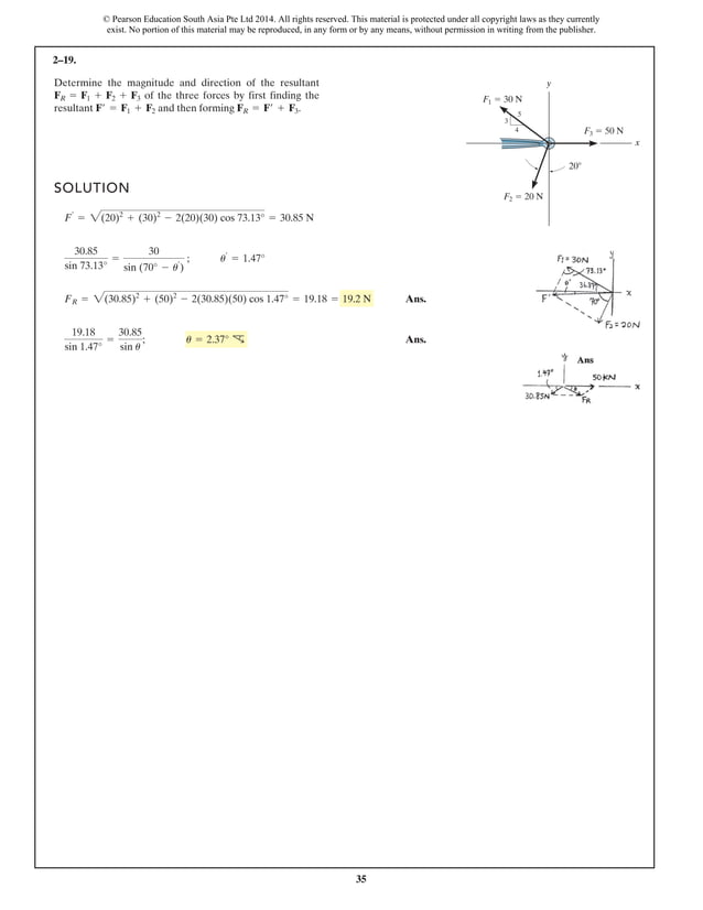 Statics Mechanics of Materials 4th Edition Hibbeler Solutions Manual | PDF | Physics | Science