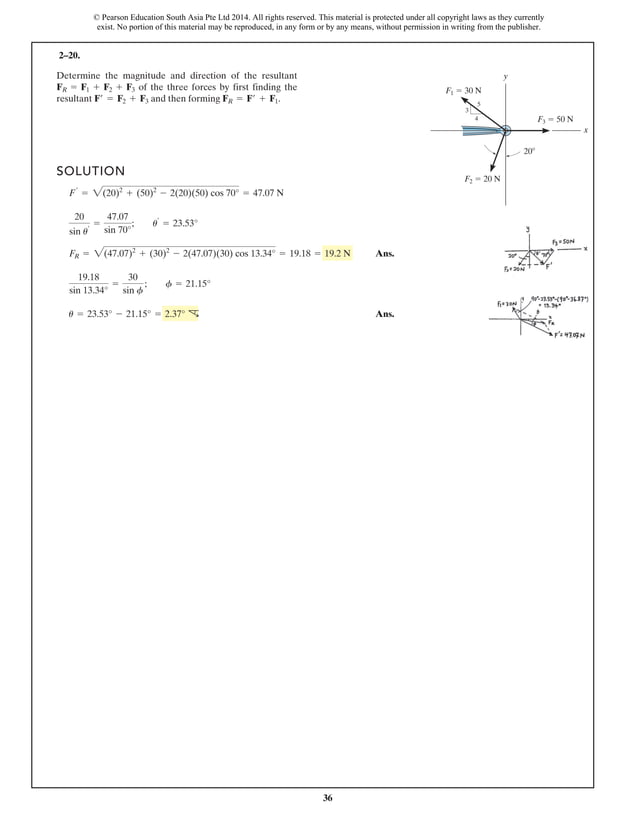 Statics Mechanics of Materials 4th Edition Hibbeler Solutions Manual ...