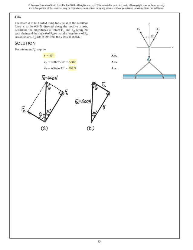 Statics Mechanics of Materials 4th Edition Hibbeler Solutions Manual | PDF | Physics | Science