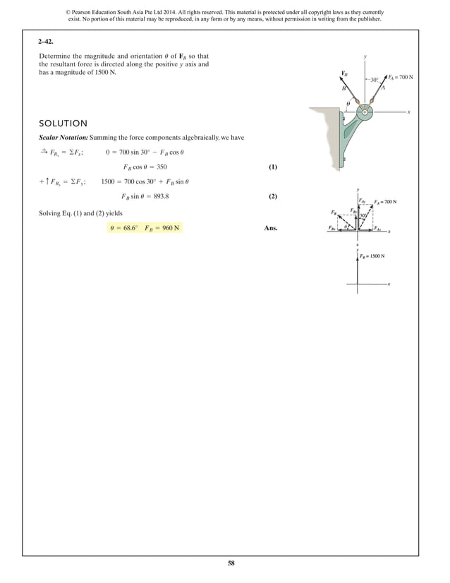 Statics Mechanics of Materials 4th Edition Hibbeler Solutions Manual | PDF | Physics | Science