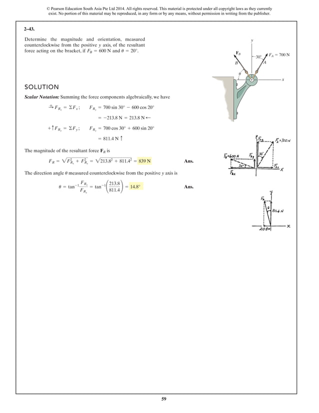 Statics Mechanics of Materials 4th Edition Hibbeler Solutions Manual | PDF | Physics | Science