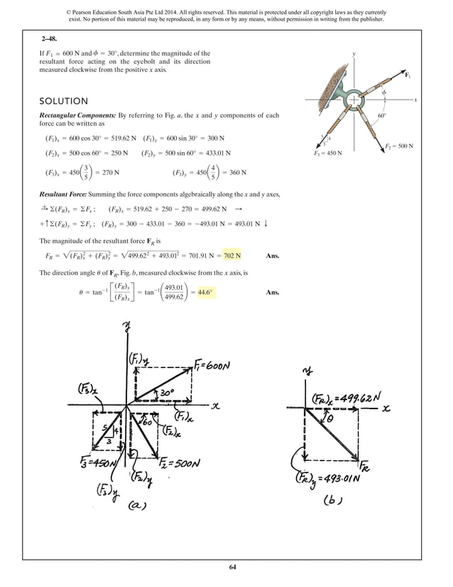 Statics Mechanics of Materials 4th Edition Hibbeler Solutions Manual | PDF | Physics | Science