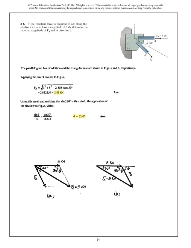 Statics Mechanics of Materials 4th Edition Hibbeler Solutions Manual | PDF | Physics | Science
