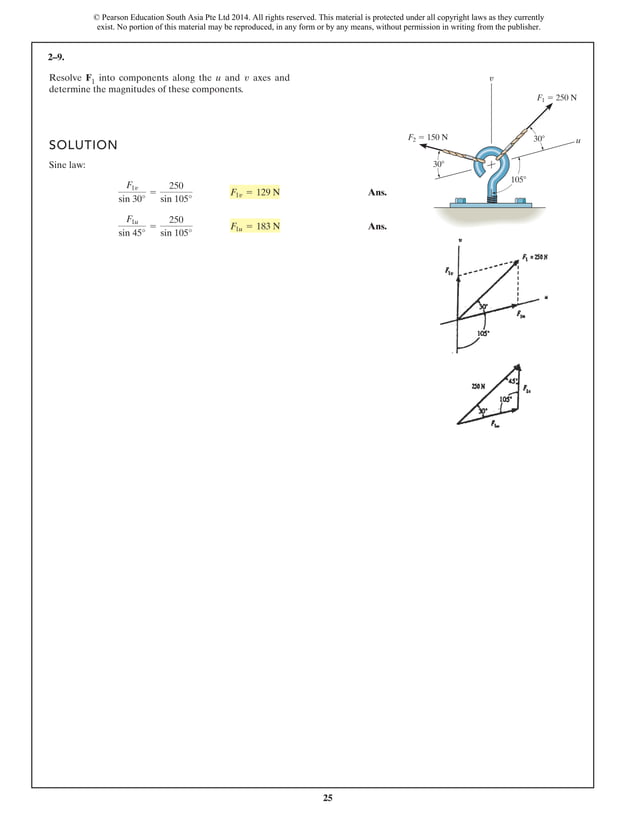 Statics Mechanics of Materials 4th Edition Hibbeler Solutions Manual | PDF | Physics | Science