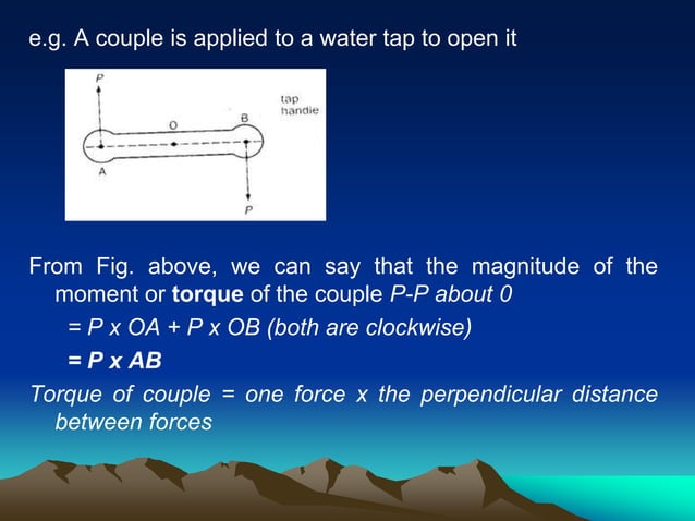 LECTURE NOTES ON STATICS_2024 power point presentation. | PPT
