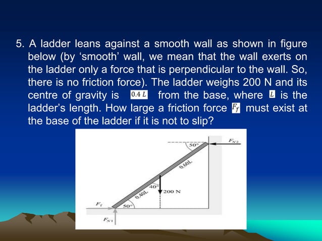 LECTURE NOTES ON STATICS_2024 power point presentation. | PPT